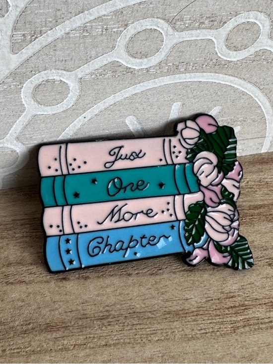 Accessories | Cutesy Just One More Chapter Enamel Pin | Poshmark